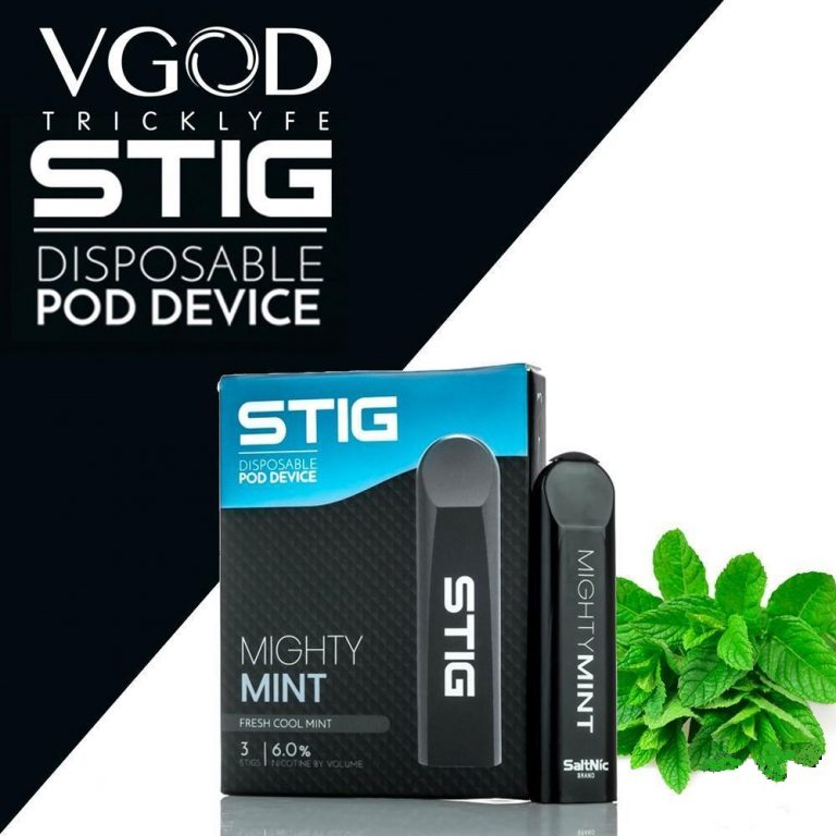 VGOD STIG DISPOSABLE POD DEVICE MIGHTY MINT